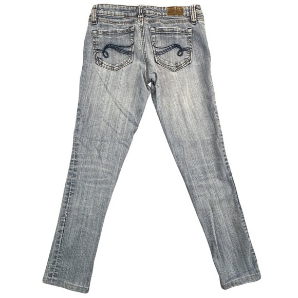 Dollhouse | Jeans | Dollhouse Womens 28x27 Blue Denim Jeans Skinny Leg ...